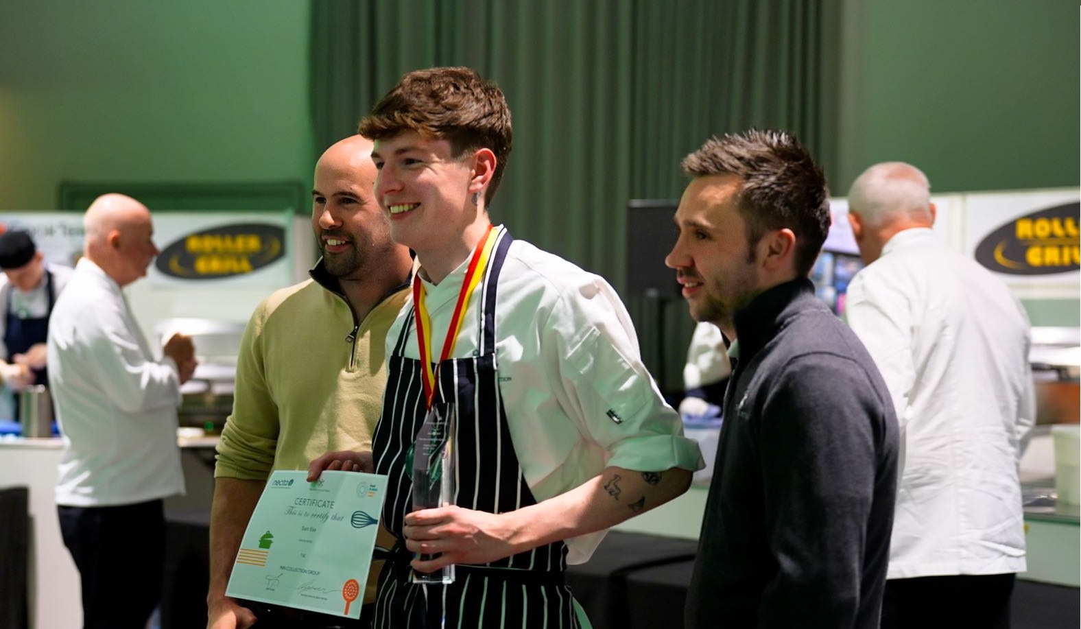 Cook off triumph “Ekes” out Young Chef title for Sam