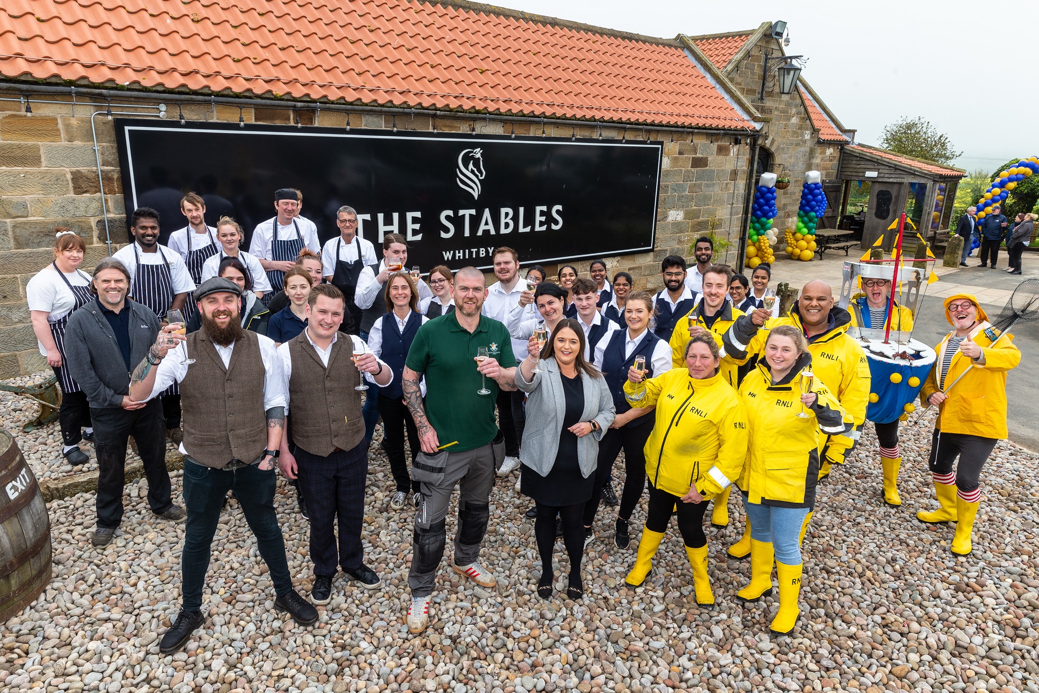 Whitby lifesavers launch The Stables back into service