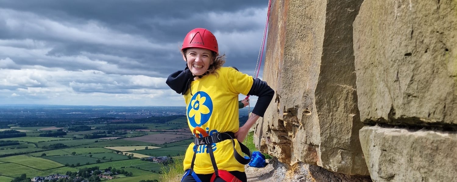 Adventurous abseilers help Marie Curie from The King's Head